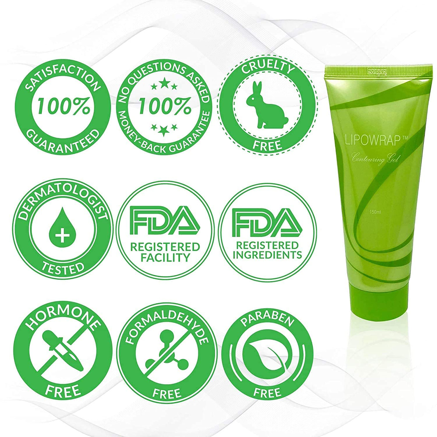 Ultimate Applicator Wrap Body and Defining Gel for Body Shaping